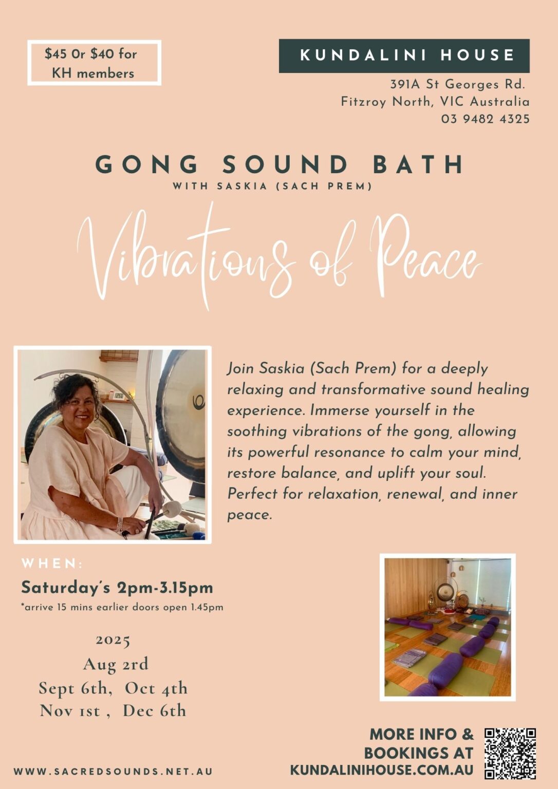 Gong Sound Bath: Vibrations of Peace | Kundalini House
