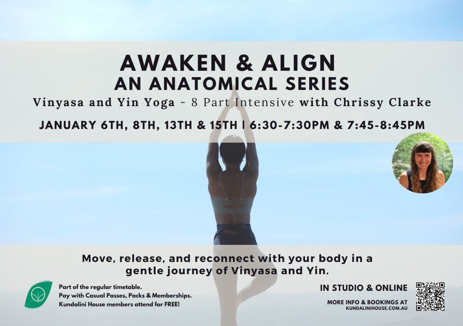 Awaken & Align: Vinyasa + Yin Series | Kundalini House